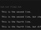 How To Compare Files Line By Line Using Diff Command In Linux Ostechnix