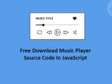 Music Player Source Code In Javascript Otw Cam