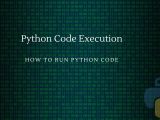 Python Code Execution Outshine Labs
