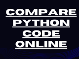 Compare Python Code Online рџ ґcompare 2 Pieces Of Python Code