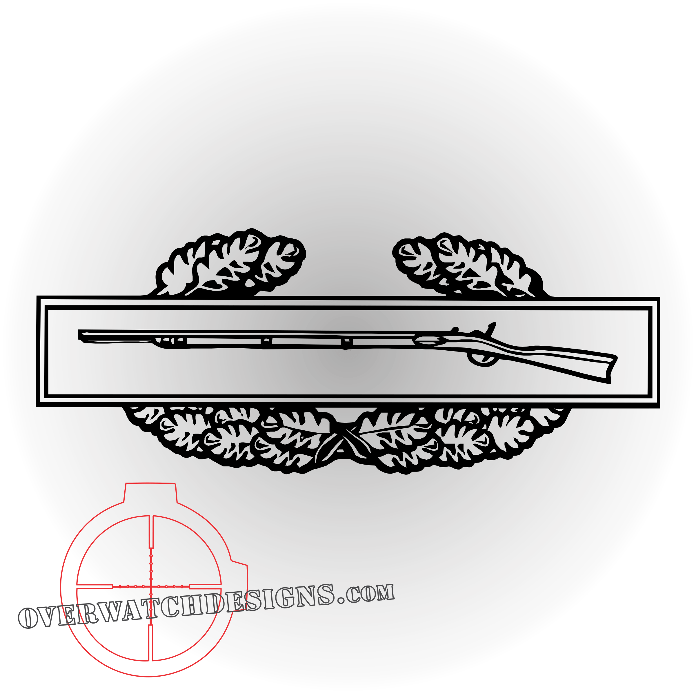 Combat Infantry Badge - Overwatch Designs
