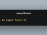 Sql Injection In Cyber Security Owasp10