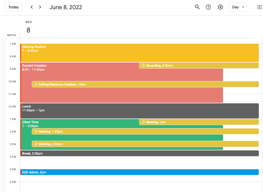 5 Ways to Optimize Your Daily Schedule | Own It Success ...