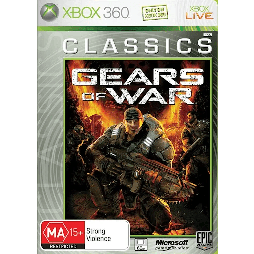 Gears Of War 2 Xbox 360 Classics Complete With Manual Oz Mode