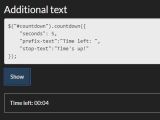 Css Jquery Pie Countdown Timer Jquery Plugin