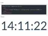 Digital Clock Made With React Js React Clockwall Reactjs Component
