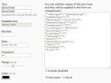 Get And Set Form Values Using Json Object Jquery Input Values Js