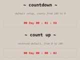 Css Jquery Pie Countdown Timer Jquery Plugin