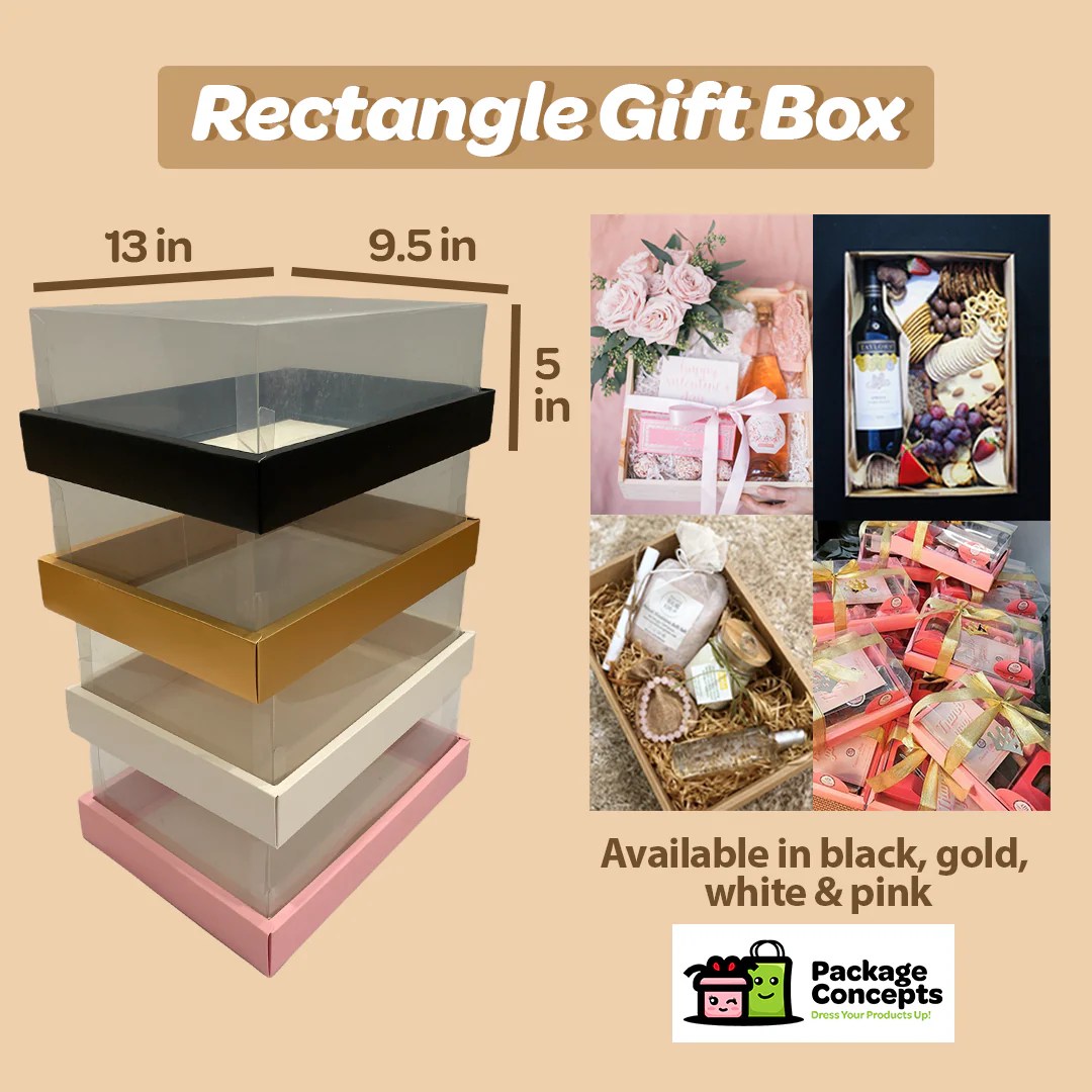 Rectangle Gift Box Package Concepts Manila