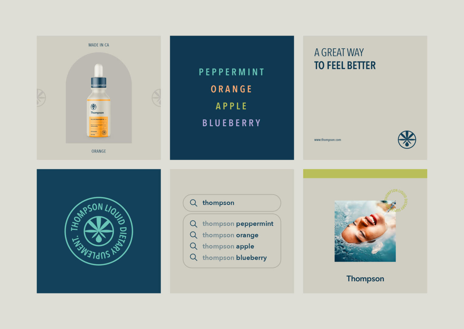 Thompson – Liquid Dietary Supplement – Packaging Of The World