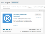 Upgrade The Wordpress Recent Posts Widget For A Better List Of Your