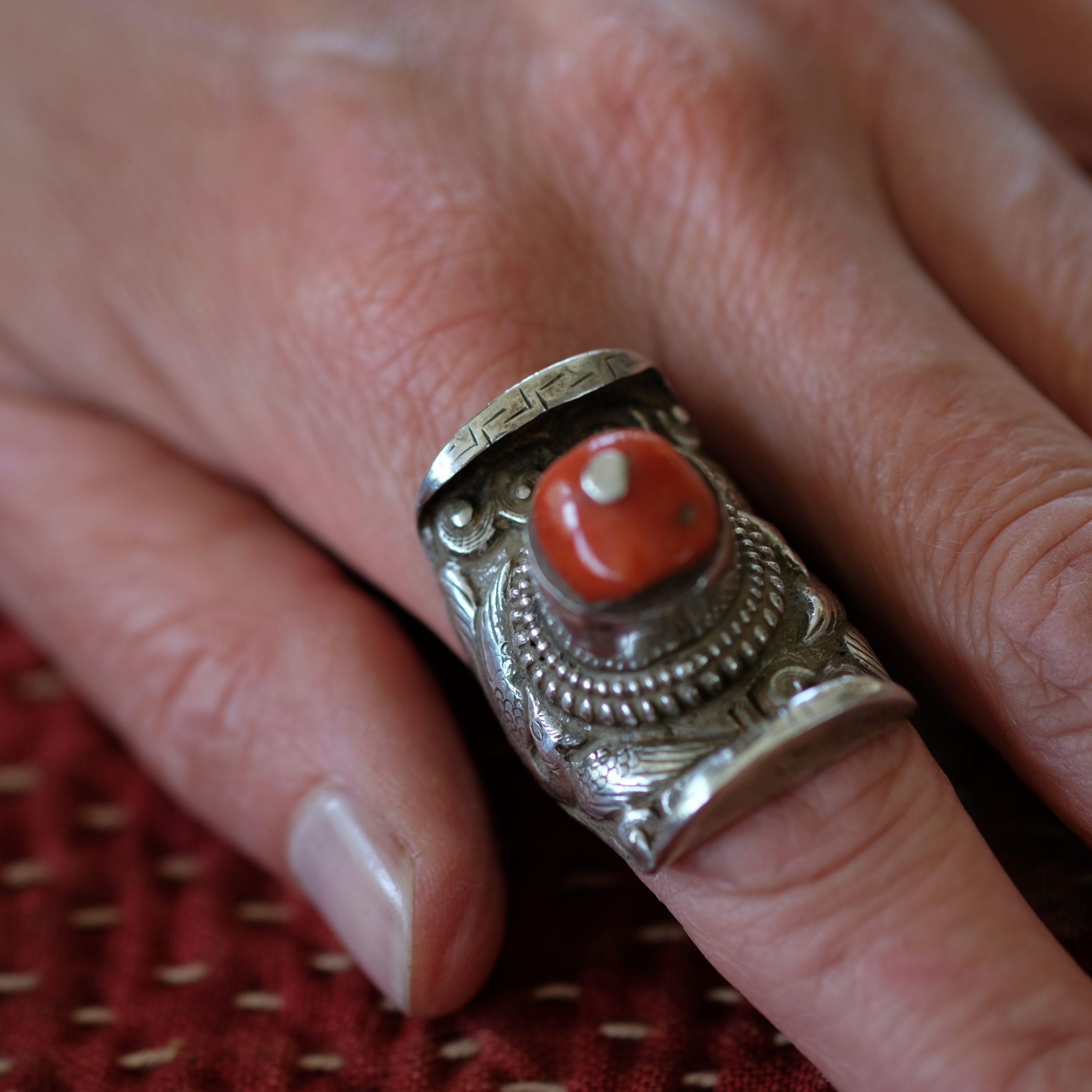 Tibetan ring - Pagode Shop