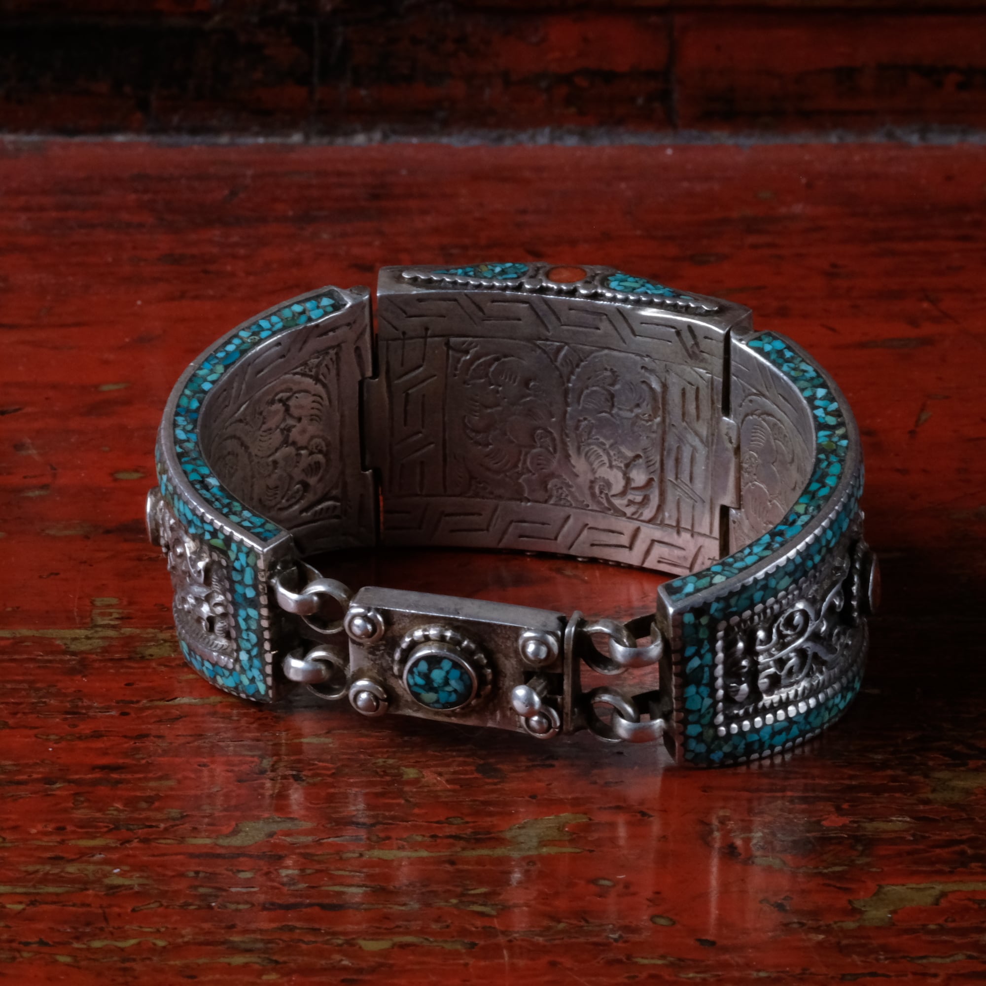 Silver bracelet Nepal - Himalayan - Pagode Shop