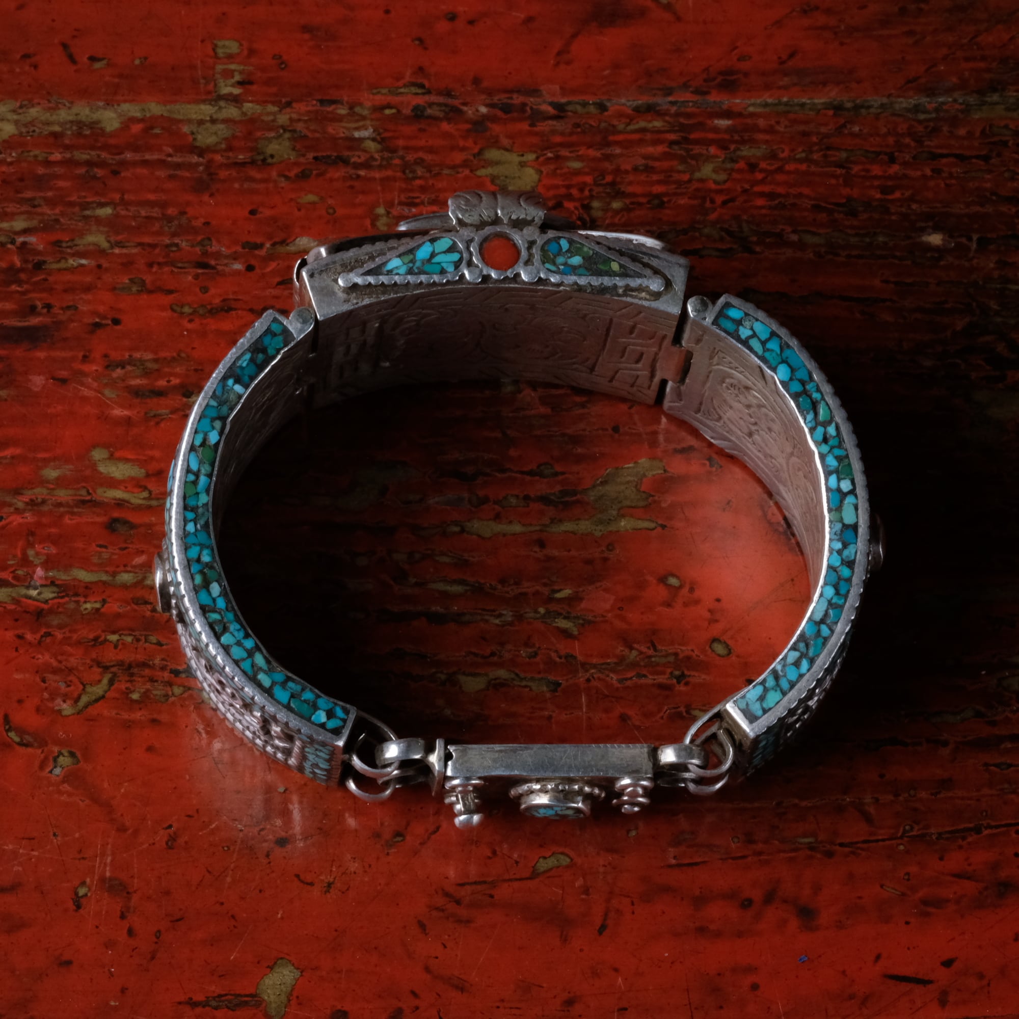 Silver bracelet Nepal - Himalayan - Pagode Shop