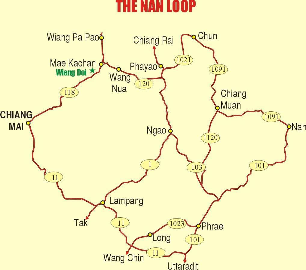 Петля Нан - любопытный маршрут по Северному Таиланду (Чианг Май, Пхаяу, Чианг Кхам, Нан, Пхрэ ...