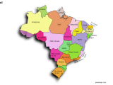 Create Custom Brazil Map Chart With Online Free Map Maker