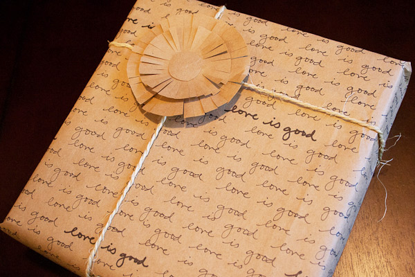 Gift Wrap Ideas: Hand Printed & Hand Made