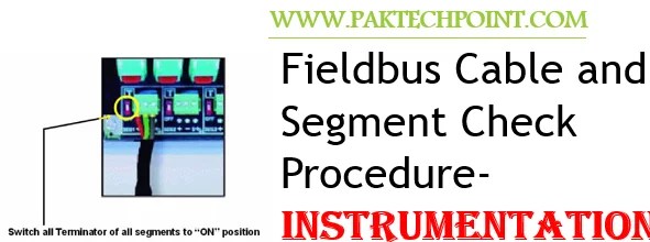Fieldbus Cable and Segment Check Procedure PAKTECHPOINT