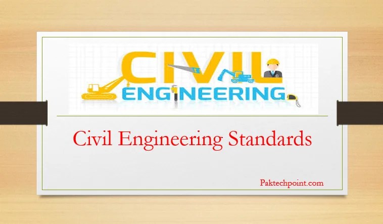 Civil Engineering Works Standards and Codes