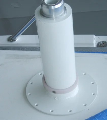 INSTALLATION OF DAVIT SUPPORT PLATE & PIPE HOLDER