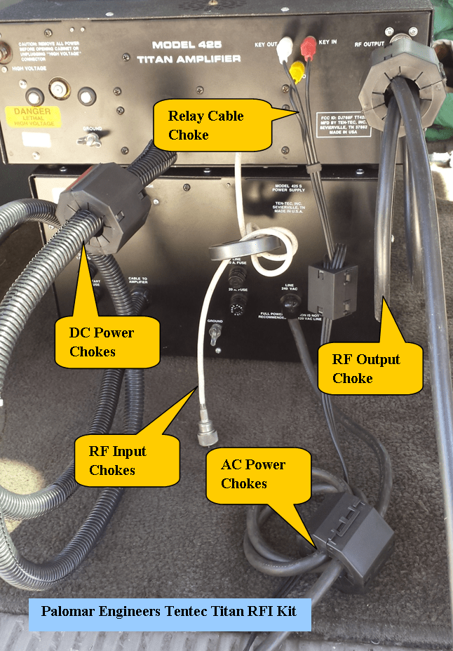 Ten Tec Titan RFI Kit Product - Palomar Engineers®