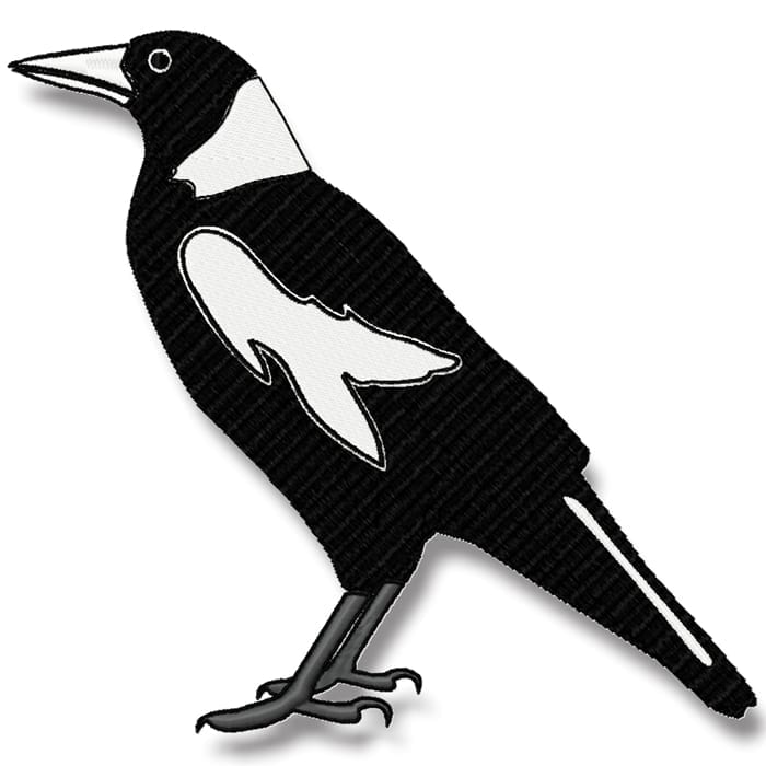 Magpie Basic 1 great Machine Embroidery ⋆ Pam's Embroidery Designs