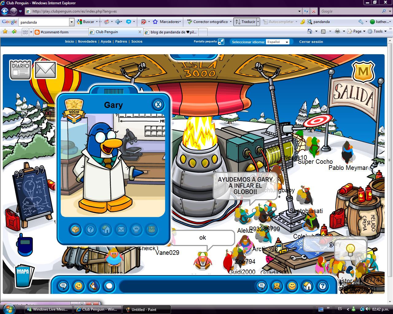 gary en club penguin | blog de club penguin