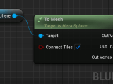 Mesh Hexasphere Library
