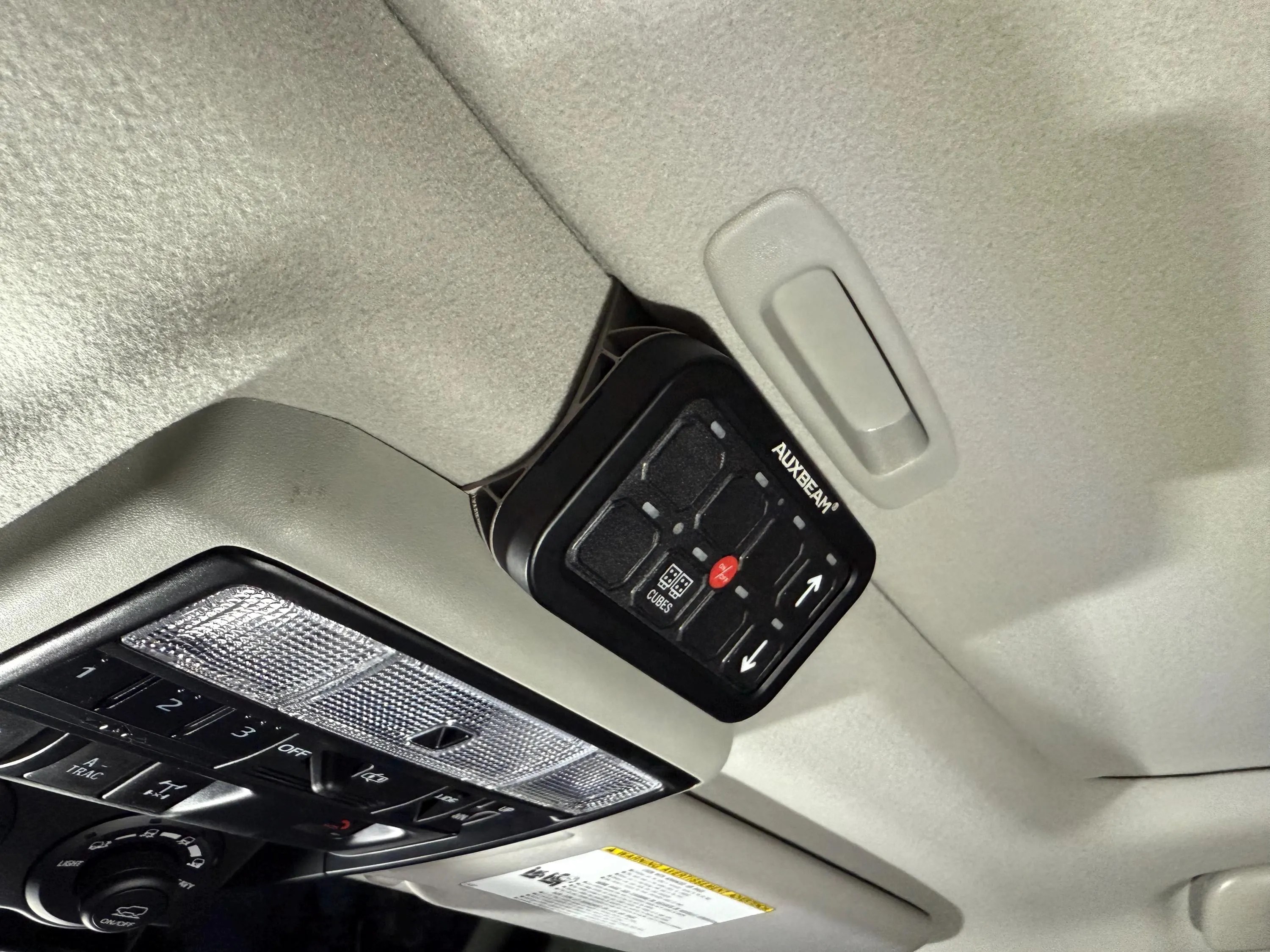 Auxbeam 8 Gang Switch Panel Custom Mount Toyota 4runner 5th Gen 3d P