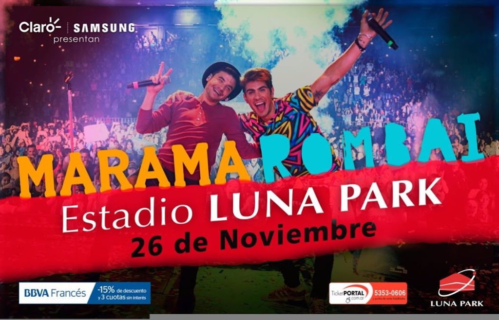 Marama & Rombai juntos regresan al Luna Park!