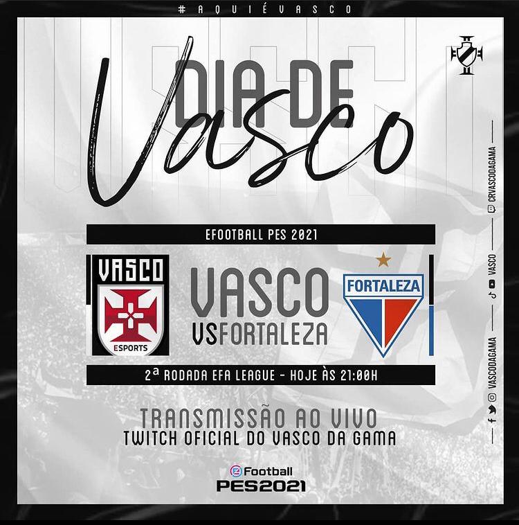 PES: Vasco enfrenta o Fortaleza nesta segunda-feira em jogo adiado da ...