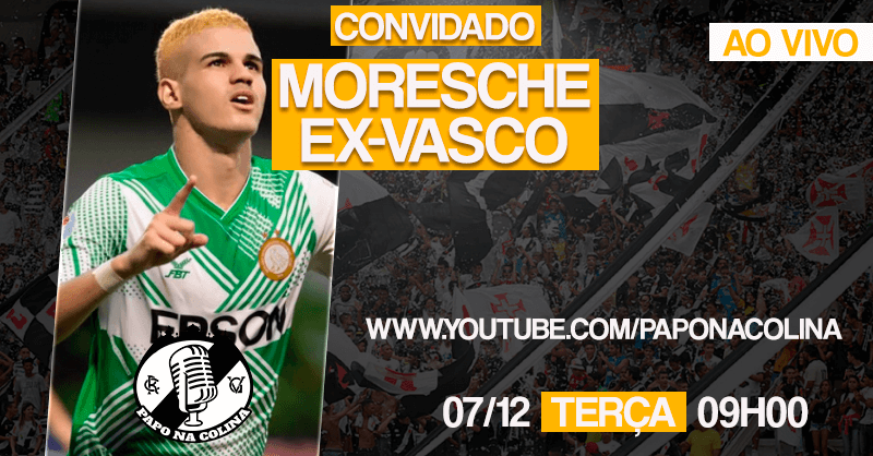 AO VIVO: Live com Matheus Moresche, ex-jogador do Vasco