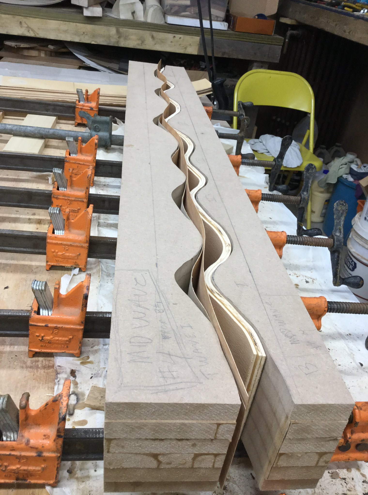 Making Waves and first dry assembly – Pardi Designs