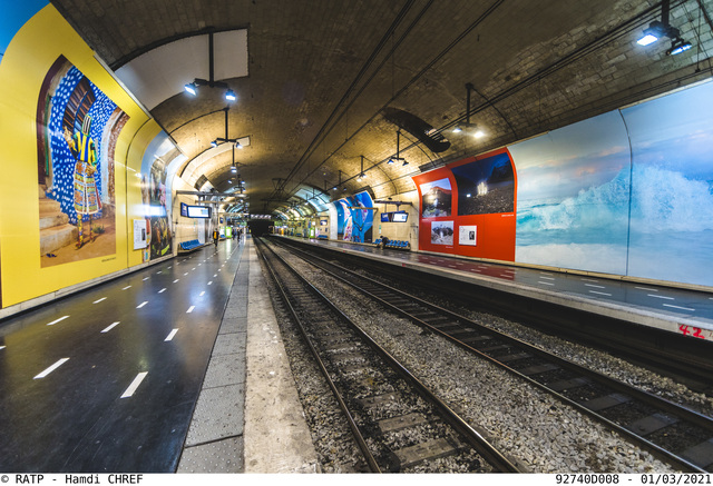 La RATP invite le festival Circulation(s) sur son réseau