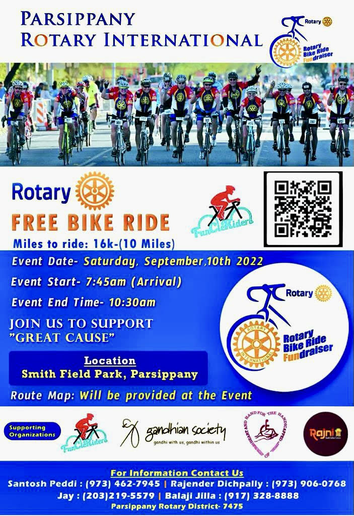 Rotary Bike Ride | Parsippany Focus