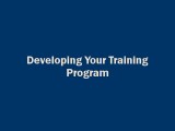 Developing Your Training Program Partner More Consultancy Agency