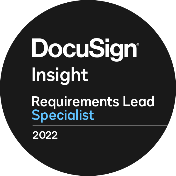 Docusign Insight Requirements Lead