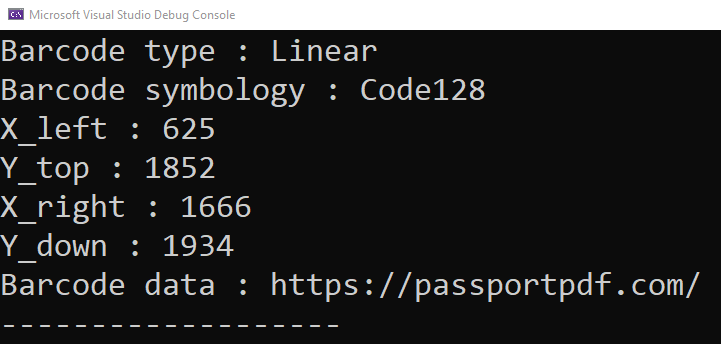 Extracting Information From Barcodes On Pdf Documents