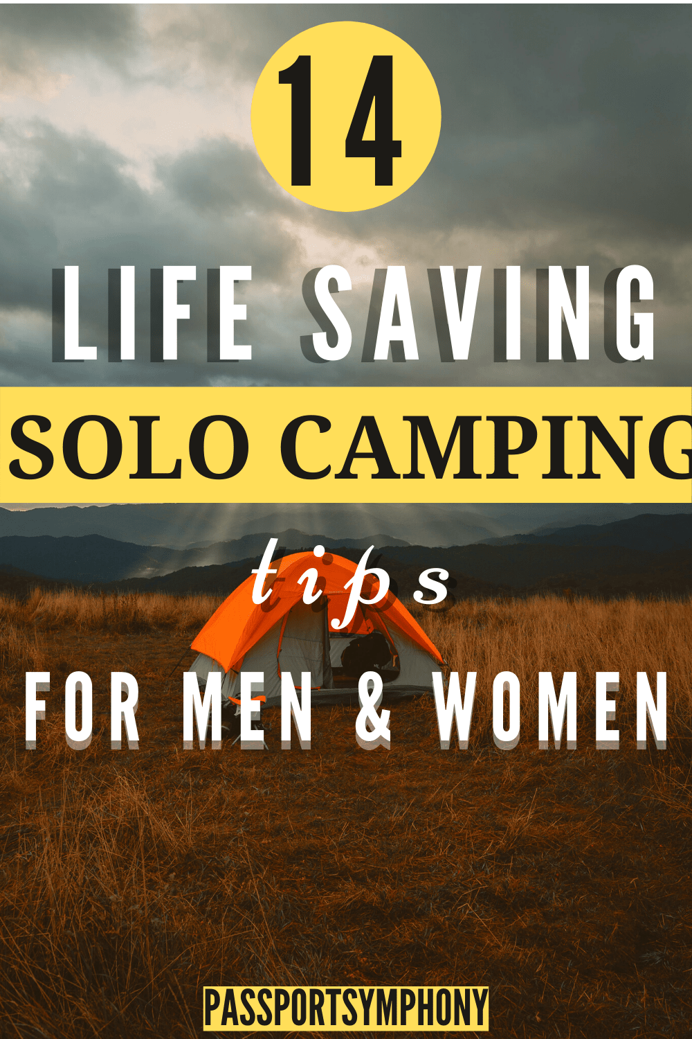 14 Important Solo Camping Tips All Beginners Must Know
