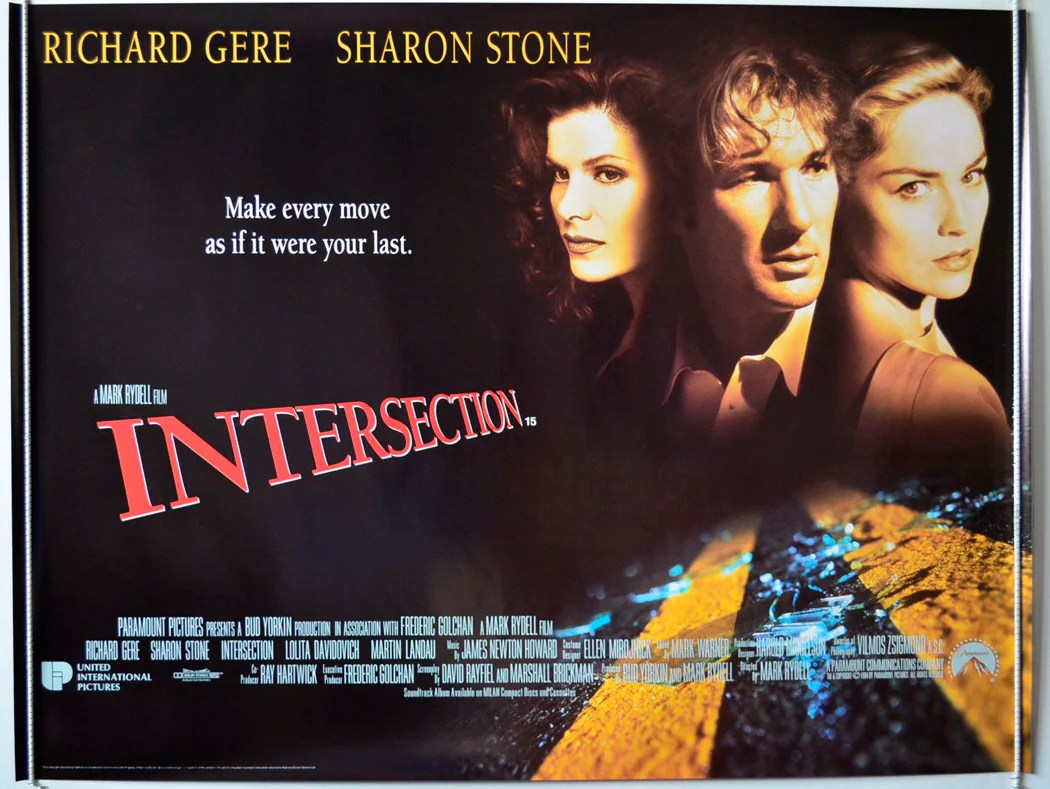 Intersection Original British Quad Poster Movie Poster Pastposters