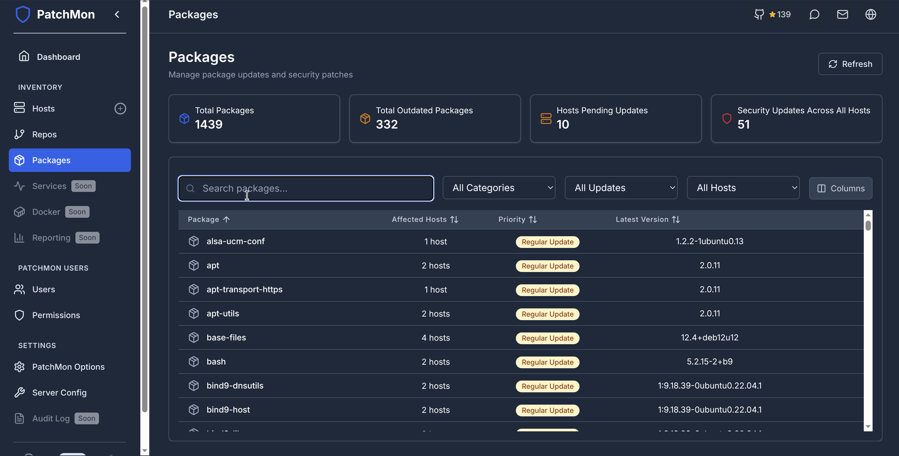 Patchmon Linux Patch Management Cloud Membership Plans