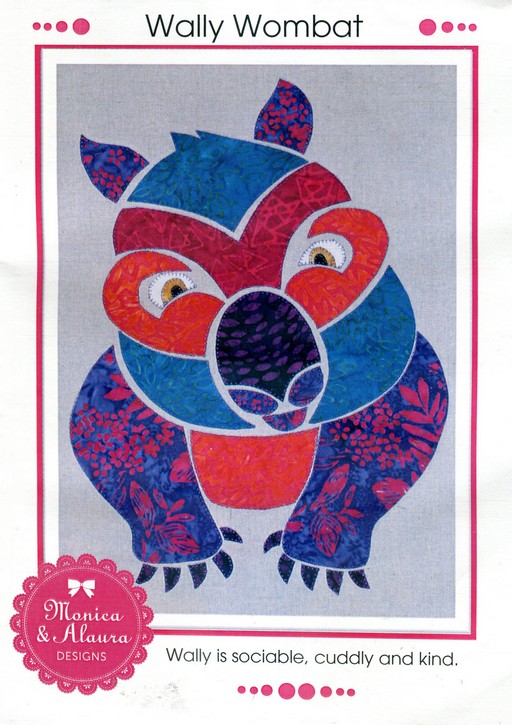 Wally Wombat Pattern – Logan's Patchwork Fabrics