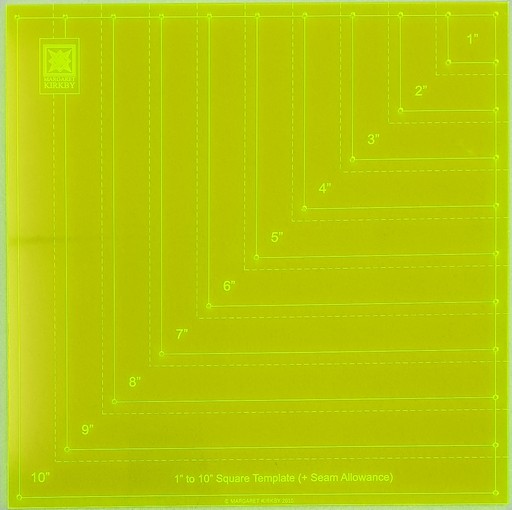 10″ Square Template – Logan's Patchwork Fabrics