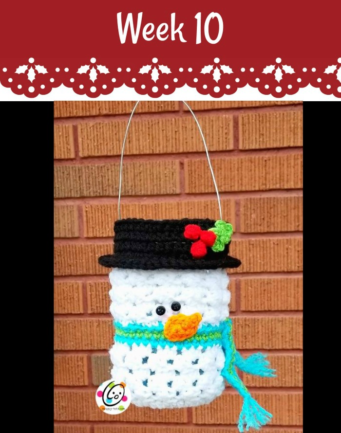 #12WeeksChristmasCAL - Frosty Luminary - Pattern Paradise