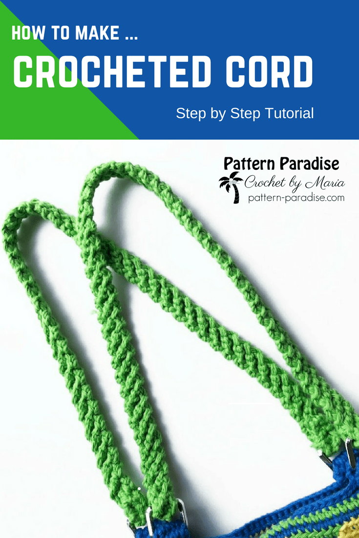 Tutorial: Crocheted Cord - Pattern Paradise