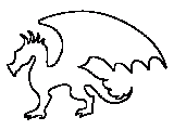 Dragon Art Template