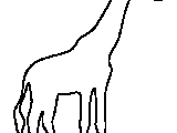 Printable Giraffe Template