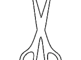 Printable Scissors Template