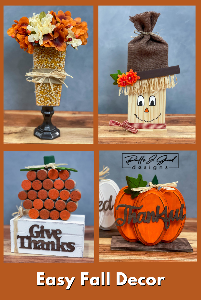 DIY Fall Decor/Dollar Tree Fall Decor/Budget Friendly Fall Decor ...