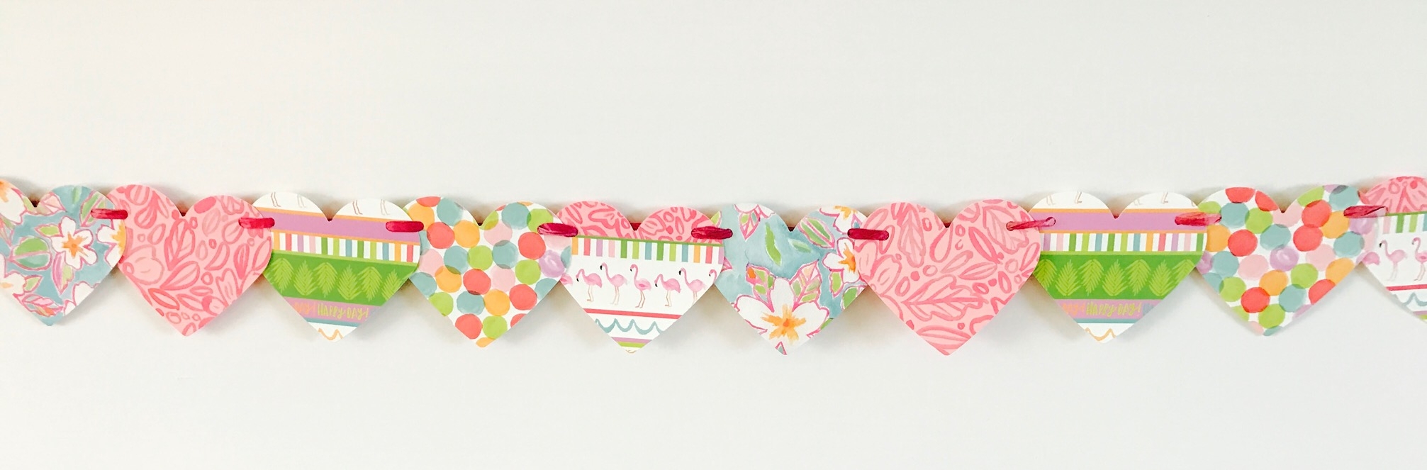 Heart garland * Thoughts & Whimsy